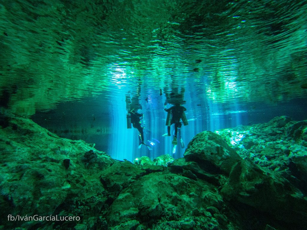 Scuba Diving the Cenote Tajma Ha - Travel with Iván